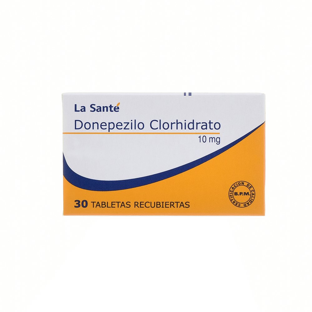 DONEPEZILO CLORH.10mg 30 Tabs LS - Farmaster Droguerías